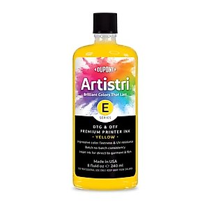Artistri® - E Series DTG & DTF Ink - Yellow - 8 oz