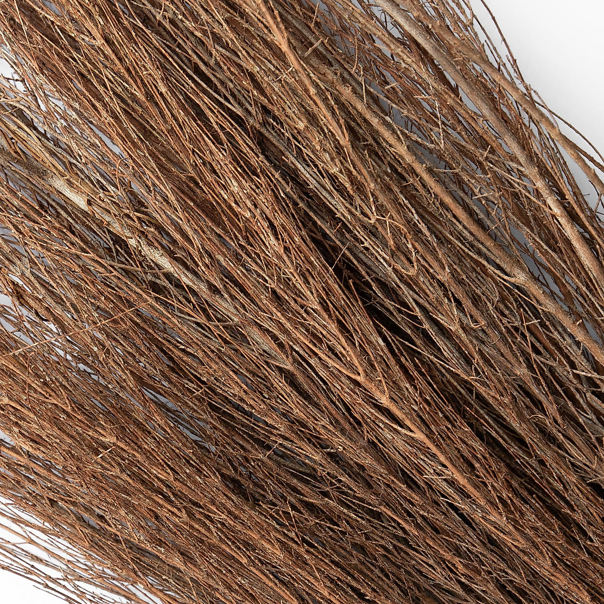 Cinnamon Scented Broom with Bamboo Handle (2-Pack) - 36" Heather Broom - Holiday Decor