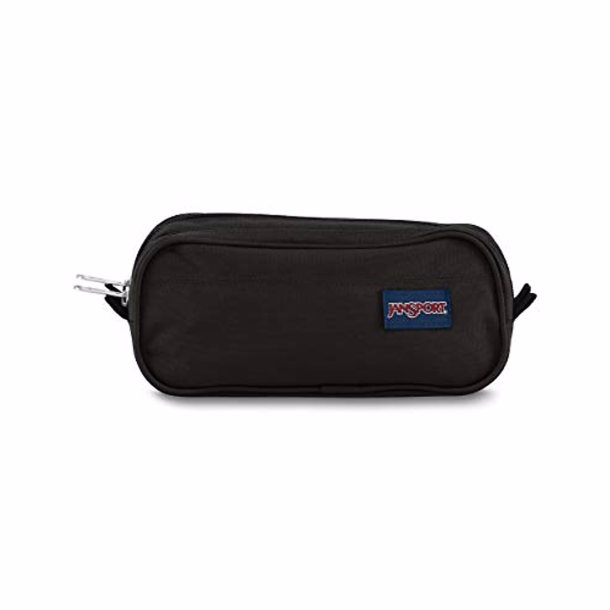JanSport Large Accessory Pouch - Secure Storage Space for Pens, Power Cords, Pencil Case, Ideal For Everyday Essentials, 1.3L, Black