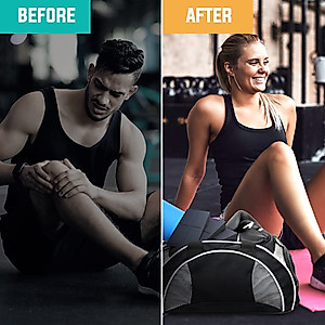 Squat Wedge Block (Box of 3) - Knees Over Toes Epp Foam Blocks - Non-Slip Calf Raise Block - Adjustable Slant Board for Squats - Squat wedges for Yoga & Stretching - Calf Exercise Equipment