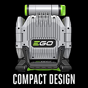 EGO Power+ LT1000 Portable Area Light, 5 Brightness Settings, Up to 10,000 Lumens, Battery and Charger not Included. , Gray