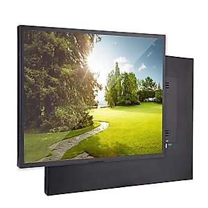 Bewinner1 19 Inch Portable Monitor, Resistive Touch Screen 1280 x1024 HD All-Metal Wall mounting Computer Display Supports HDMI/VGA/AV/BNC/USB Input Industrial Monitor