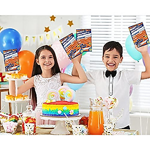 30 packs Dart War Invitations Birthday Party Supplies Blaster Nerf Gun Battle Theme Party Invitations with 30 Orange Envelopes for Boy Kids Dart War Nerf Party Decorations Supplies Favor