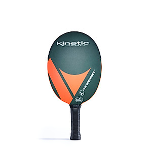 PROKENNEX Ovation Speed II - Pickleball Paddle with Toray T700 Carbon Fiber Inlay - Comfort Pro Grip - USAPA Approved (Forest Green/Orange) (Cover not Included)