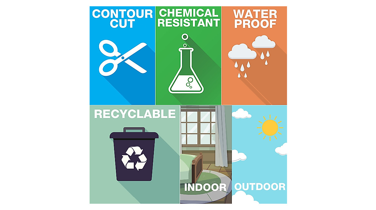 Yard Waste Stickers 2 Pack - Waterproof Vinyl Decals for Outdoor ...