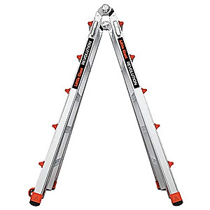 Little Giant Ladders, Revolution, M22, 22 ft, Multi-Position Ladder, Aluminum, Type 1A, 300, 300 lbs weight rating, (12022)