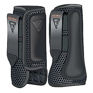 Equilibrium Tri-Zone Impact Sports Front Cross Country Boot Medium Black