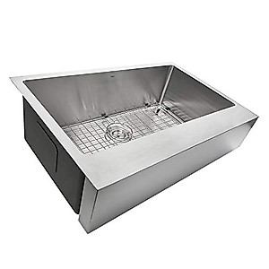 Pro Series 32.5" x 21.25" Retro-fit Framhouse Undermount Kitchen Sink