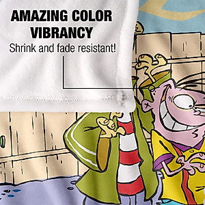Trevco Ed EDD N Eddy Backyard Boys Silky Touch Super Soft Throw Blanket 36" x 58"