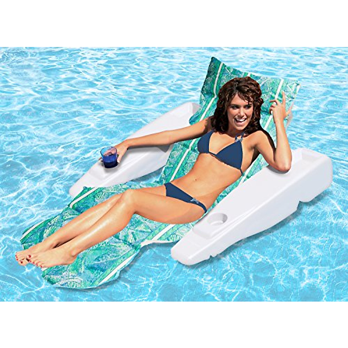 Poolmaster Abstract Adjustable Floating Chaise Lounge