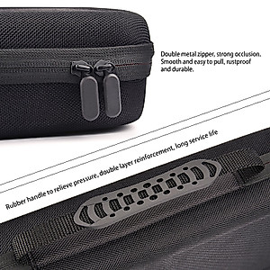 Nintendo Switch Protective Case, Portable Multi-Function Hard EVA Pouch Storage Bag Carrying Case For Nintendo Switch Console &Accessories Black