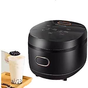 okicook Boba Cooker Commercial Boba Pot 5L Automatic Pearl Tapioca Cooker for Boba Tea & Bubble Tea & Milk Tea Touchscreen 110V