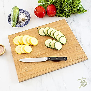 Totally Bamboo Destination Wyoming State Shaped Serving and Cutting Board, Includes Hang Tie for Wall Display