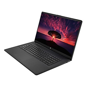 HP 17 Business Laptop Computer, 17.3" HD Anti-Glare Screen, AMD Athlon Gold 3150U Processor, Windows 10 Pro, 12GB RAM, 256GB SSD, WiFi, Long Battery Life, Jet Black, 32GB Durlyfish USB Card