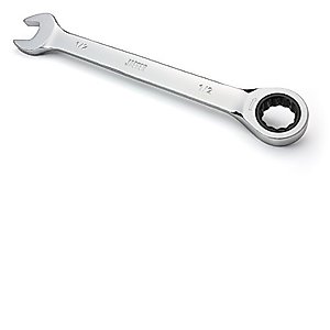 Jaeger 1/2 Inch TIGHTSPOT Ratchet Wrench with 90-Tooth Ratcheting Precision and Hardened, Polished Steel