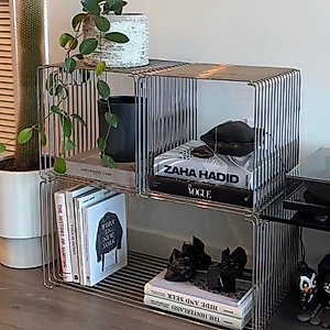 Modern Minimalist Metal Floating Shelf | Versatile Wall Bookshelf, Nightstand & Art Display | No Assembly Needed for Home or Office