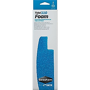 Seachem Laboratories 6505 110 Foam Tidal Filter (2 Pack)