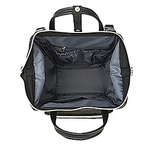 Bananafish Midi Diaper Backpack, Black