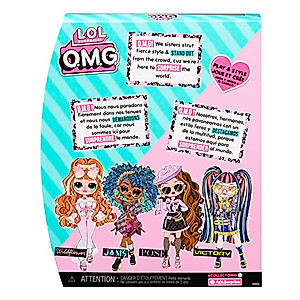 L.O.L. Surprise! LOL Surprise OMG Wildflower Fashion Doll with Multiple Surprises and Fabulous Accessories – Great Gift for Kids Ages 4+