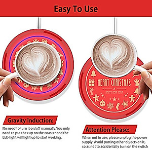 LUMINOUS MUG WARMER Red Coffee Mug Warmer, small, ARed-Christmas