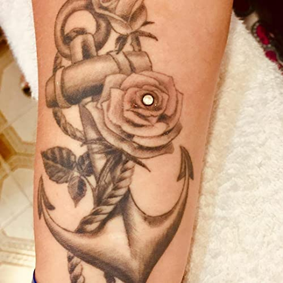 14G 4-20Pcs Surgical Steel Dermal Piercing Jewelry Cubic Zircon Micro Dermal Anchor Tops Titanium Base Dermal Piercing