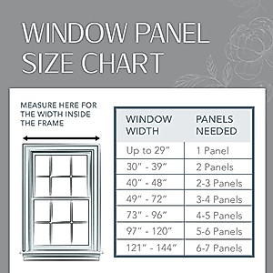 Elrene Home Fashions Farmhouse Living Grainger Buffalo-Check Blackout Window Curtain, Living Room and Bedroom Drape with Rod Pocket Tabs, 52" x 84", Grey, 1 Panel