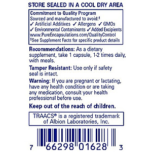 Pure Encapsulations - Trace Minerals - Essential Trace Mineral Blend to Support Metabolism and Cellular Function- 60 Capsules