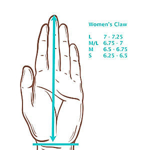 CaddyDaddy Claw Golf Gloves for Women | Flex-Mesh Design for Cool Ventilation | Lasts 3-5 Times Longer Than Leather | Silicone-Web Coating for Maximum Grip | Machine-Washable | Grey | RH-Med