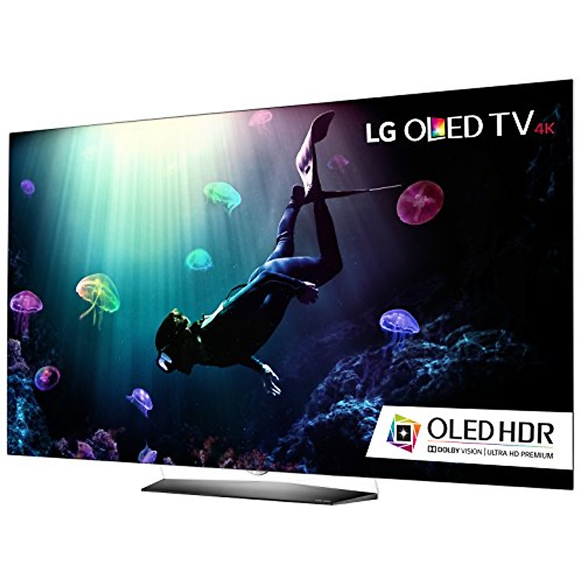 LG Electronics OLED55B6P Flat 55-Inch 4K Ultra HD Smart OLED TV (2016 Model)