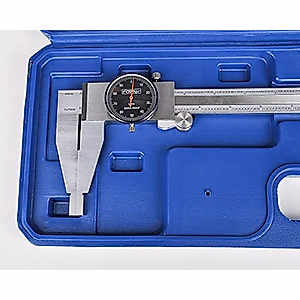 Fowler 52-008-024-0, Xtra-Range Dial Caliper With 0-24" Measuring Range, Black