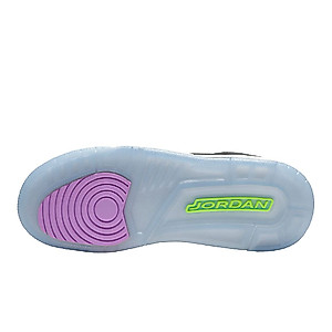 Jordan Kid's Shoes Nike Air 3 Retro SE (GS) Electric Green DA2304-003 (Numeric_4)