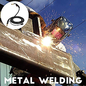 IHAYNER 15FT 150A MIG Welding Gun Torch Stinger Replacement for Miller M15 M-150 M-15 M150 Millermatic 35/120 / 130 / 130XP / 135 / 140s / 150/175 / 180s / 185 / DVIs / 211 MIG Gun and Cable