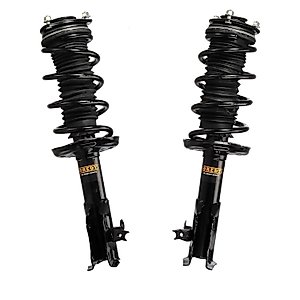 OREDY Pair Front Complete Struts for Honda Civic 1.8L Coupe 2006 2007 2008 2009 2010 2011 Set of 2 Replacements Shock Absorbers with Coil Spring Assembly - 172285 172284