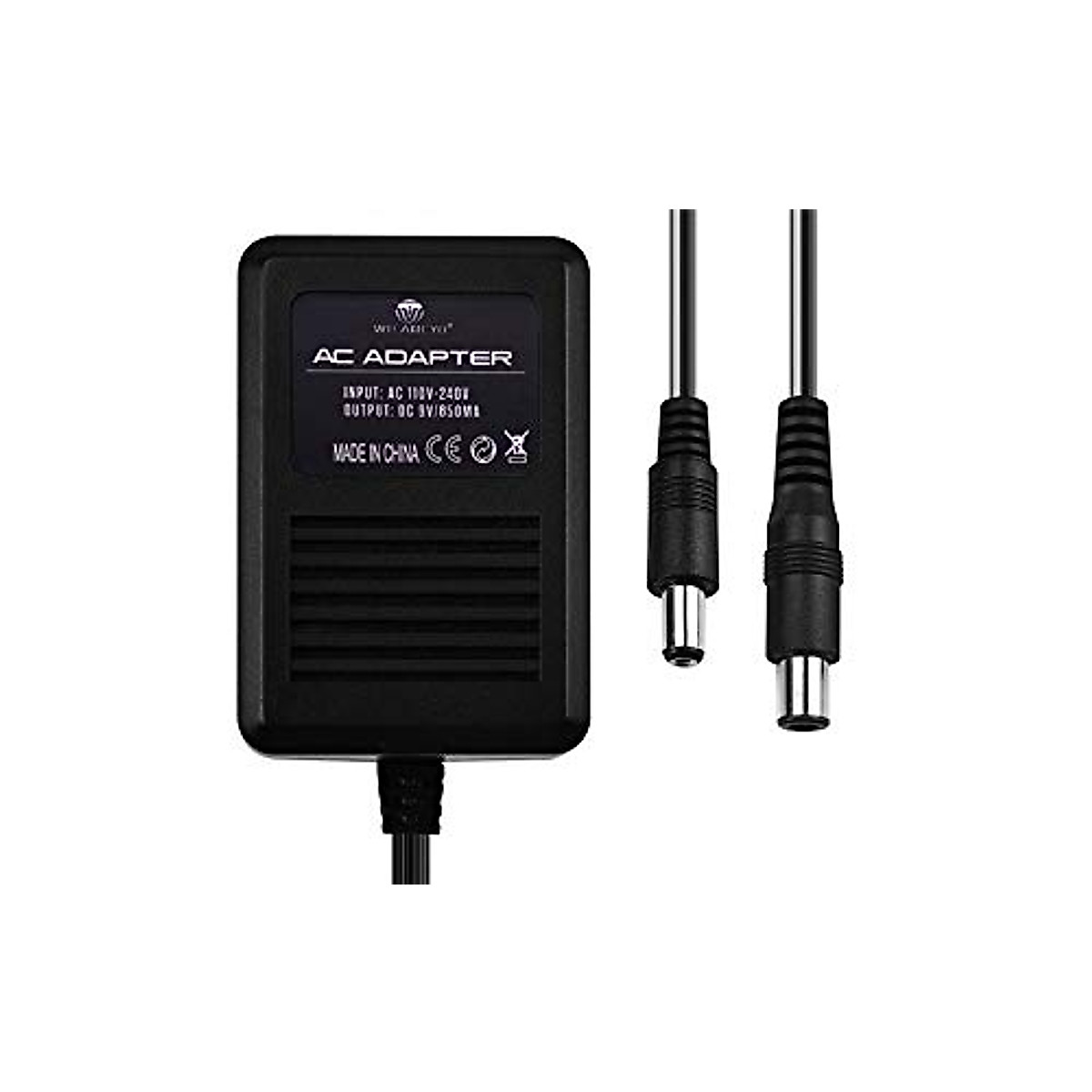 WICAREYO AC Power Adapter Wall Charger Power Supply with AV Cable for