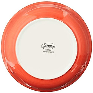 Certified International Tequila Sunrise Soup/Pasta Bowl, 9.25-Inch, Assorted Designs, Set of 4