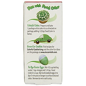 McCormick Green Food Color, 1 fl oz