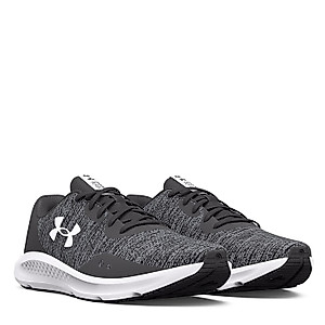 Under Armour Men's Charged Pursuit 3 Twist, Jet Gray/White, 8 US