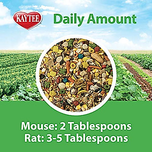Kaytee Fiesta Pet Mouse and Rat Food, 4.5 Pound