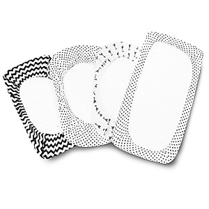 Bassinet Bed Sheets – Bassinet Fitted Sheets 4 Pack – 100% Jersey Knit Cotton Cradle Sheets – Bassinet Bedding for Standard Size Oval or Rectangular Bassinet Pads – Bassinet Sheet for Boy & Girl