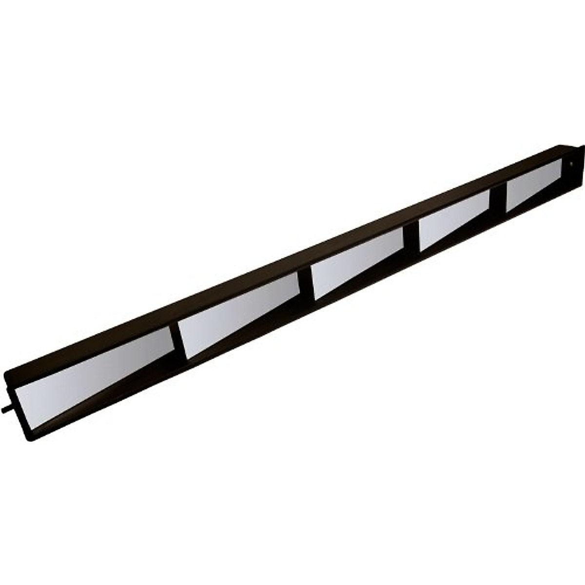 5 Panel Universal Wink Mirror For Golf Carts Fits EZGO, Club Cars and Yamaha Black