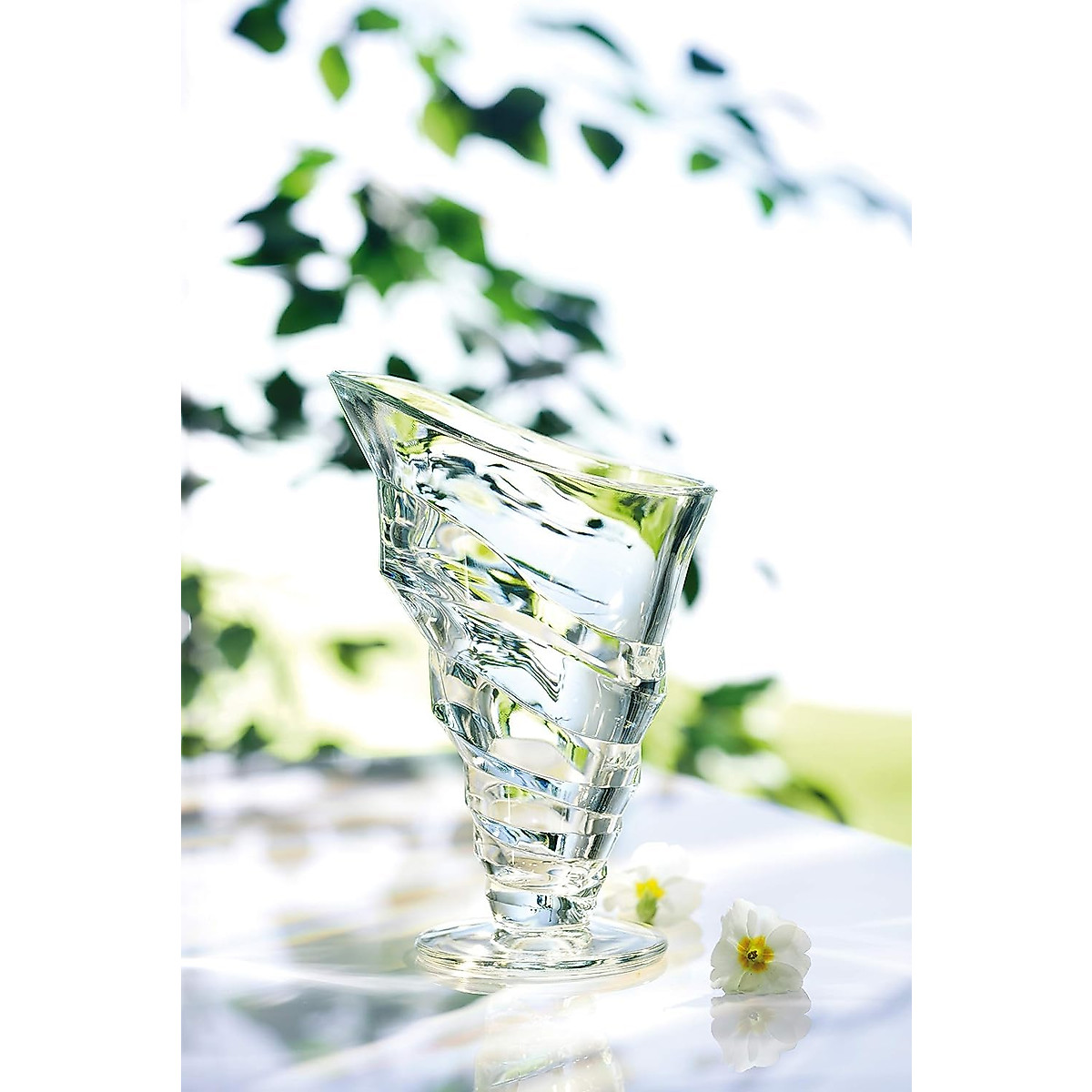 La Rochere Set of 6, 9.5 oz. Circee Ice Cream Tall Coupe,Clear