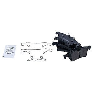 TRQ Front and Rear Brake Pad & Rotor Kit Brake Pads Brake Rotor Ceramic Premium G-Coated Compatible with 2006-2013 Mazda 3