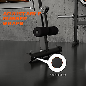 Weight Bench for Home Gym, Adjustable and Foldable Weight bench, Multi-purpose Workout Bench, Bench Press Sit up Incline Flat Decline all in 1, Stable Gym Bench for Full Body Exercise