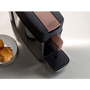 K-FEE® ONE Single Serve Pods Coffee, Espresso, Milk Machine (Black/Copper) | Mill Coffee and Starbucks® Verismo* Compatible