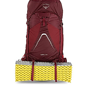 Osprey Aura AG LT 65L Women's Backpacking Backpack, Black, WXS/S