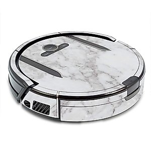 MightySkins Skin Compatible with Shark Ion Robot R85 Vacuum - Frost Marble | Protective, Durable, and Unique Vinyl Decal wrap Cover | Easy to Apply, Remove, and Change Styles | Made in The USA