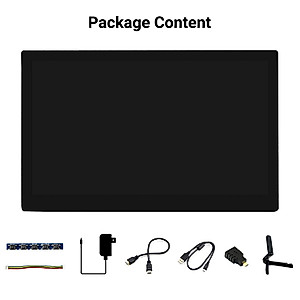 waveshare 10.1inch QLED Quantum Dot Display Compatible with Raspberry Pi 4B/3B+/3A+/2B/B+/A+/Zero/Zero W/WH/Zero 2W CM3+/4 Capacitive Touch 1280×720 Resolution Supports Jetson Nano/Windows