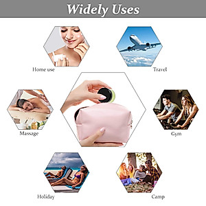 40PCS Plastic Cosmetic Containers Transparent storage tank with screw cap Storage Jars be used for Clay, Liquid,Sample ，20 ml/ 0.7 oz (black lid)