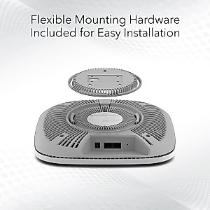 NETGEAR Cloud Managed Wireless Access Point (WAX625) - WiFi 6 Dual-Band AX5400 Speed | Up to 328 Client Devices | 802.11ax | Insight Remote Management | PoE+ Powered or AC Adapter (not Included)