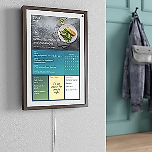 Echo Show 15 Bundle. Includes Echo Show 15 | Full HD 15.6" smart display with Alexa and Fire TV built in, Remote, and Frame included